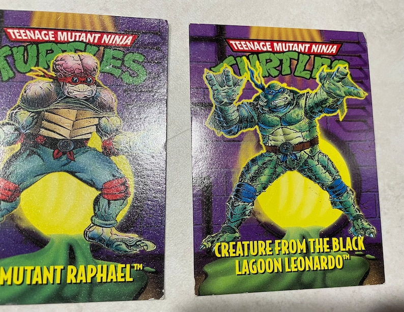 Teenage Mutant Ninja Turtles the Mutant Raphael and Creature From the ...