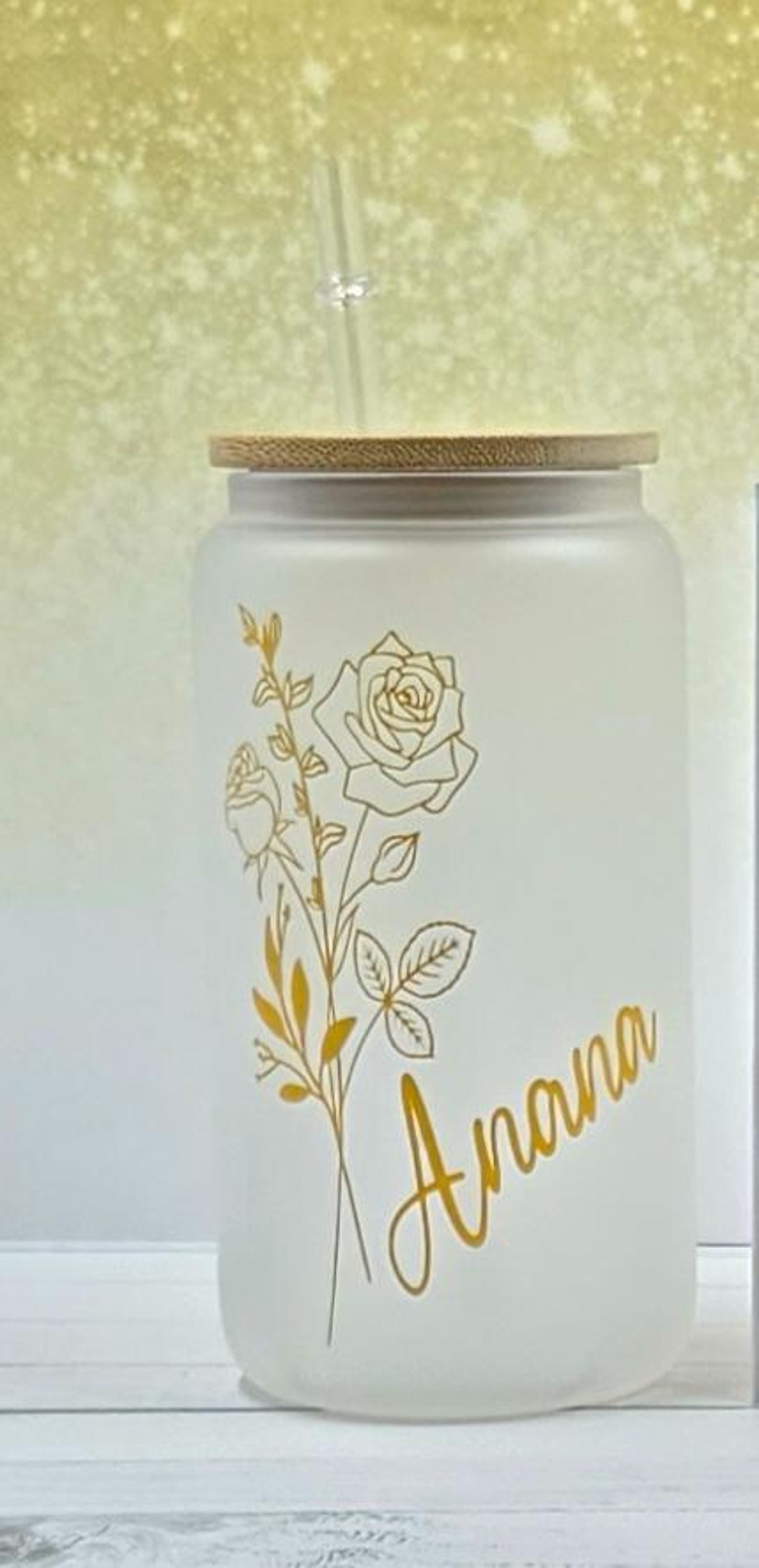 Personalized Glass Tumblers - Etsy