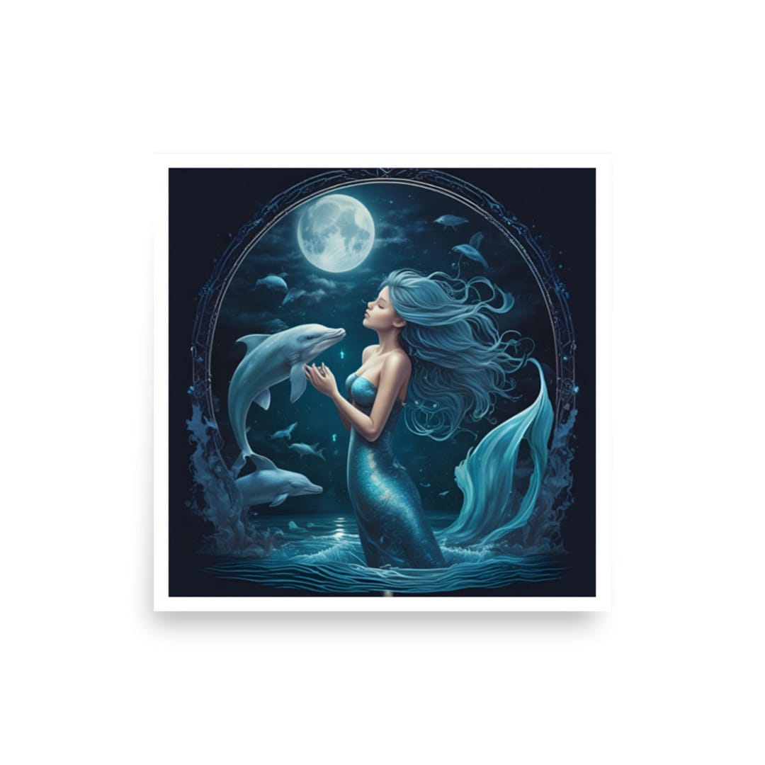 Pisces Art Print Zodiac Wall Art, Astrology Poster for Home Decor ...