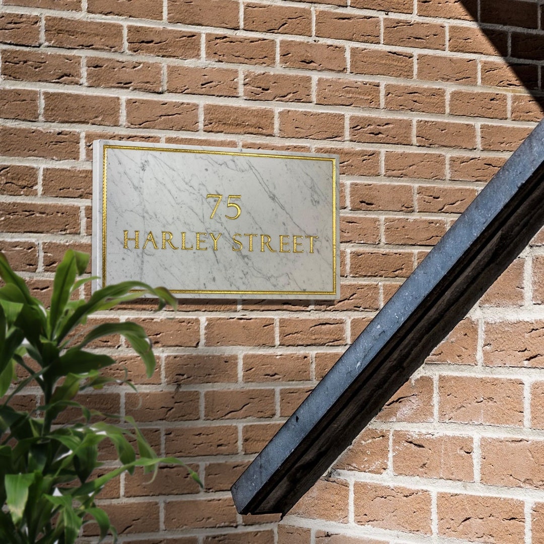 Marble House Sign - Etsy