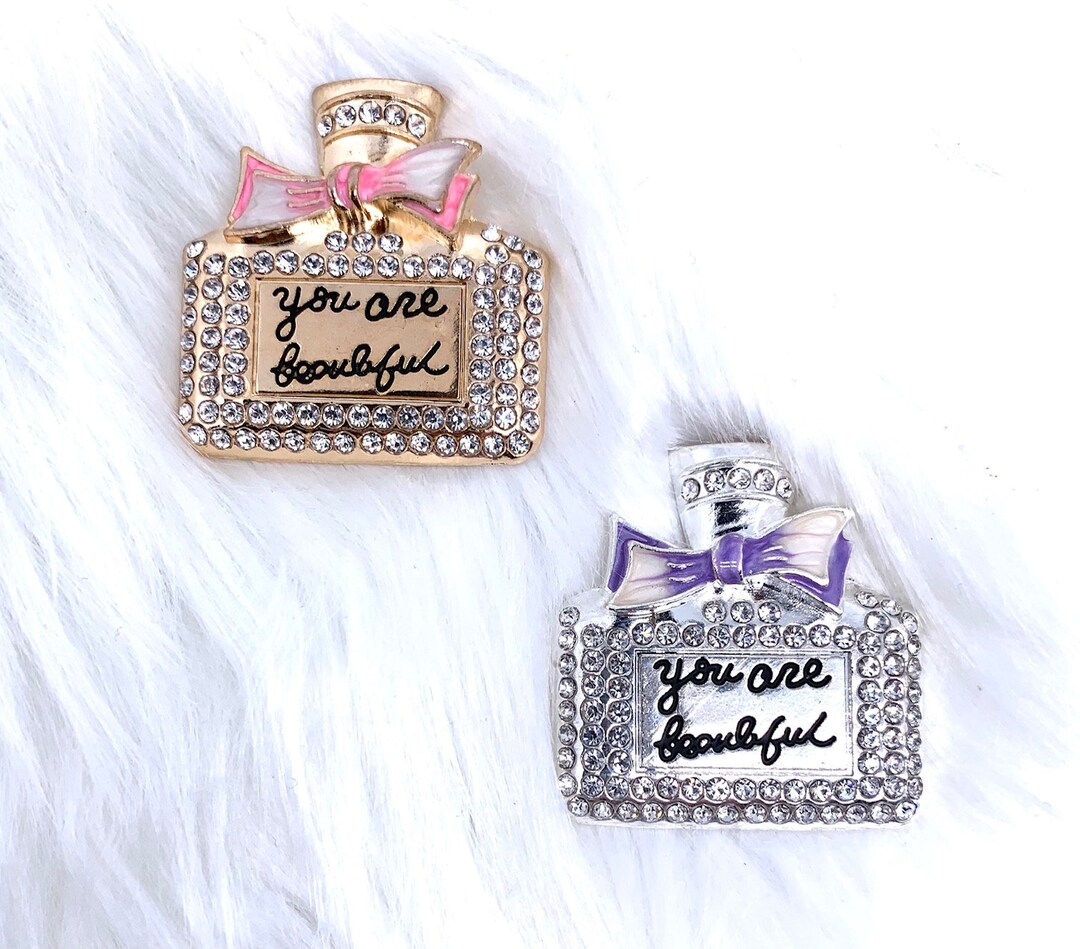 Metal Shoe Charms, Bling Shoe Charms, Fashion Shoe Charms, Perfume Shoe ...