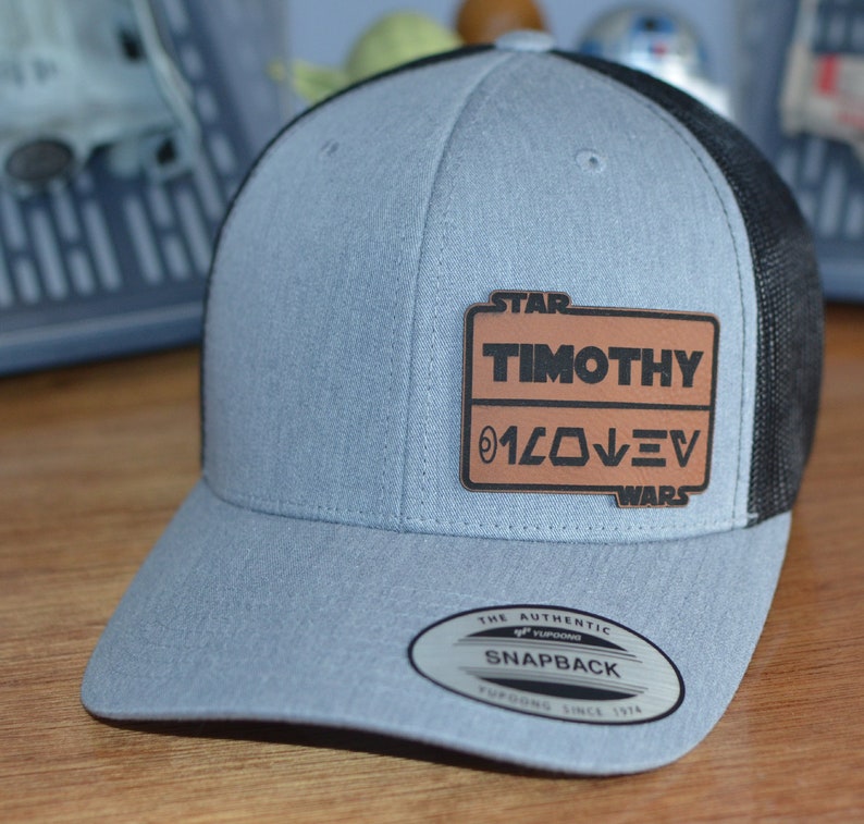 Custom Star Wars Name Patch Trucker Hat – Adult/youth Snapback Cap - Etsy