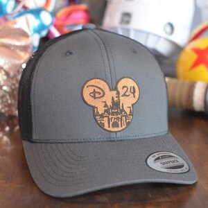 Custom Mickey Ears Disney Year Vacation Patch Hat, Year Disneyland ...