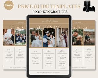 Family Portrait Session Pricing Guide Template for - Etsy