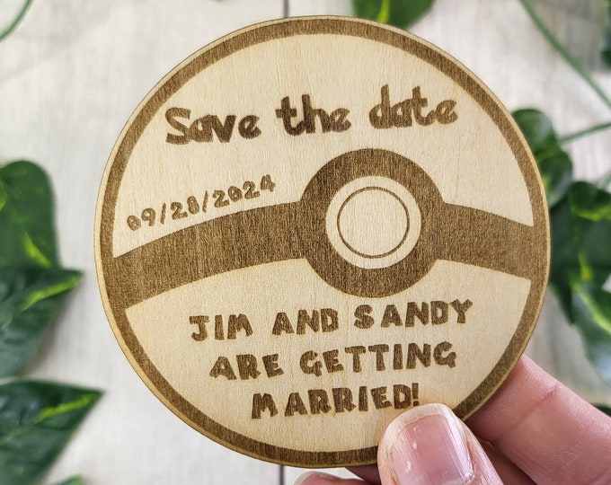 Pokemon Card Wedding Invite - Etsy Canada