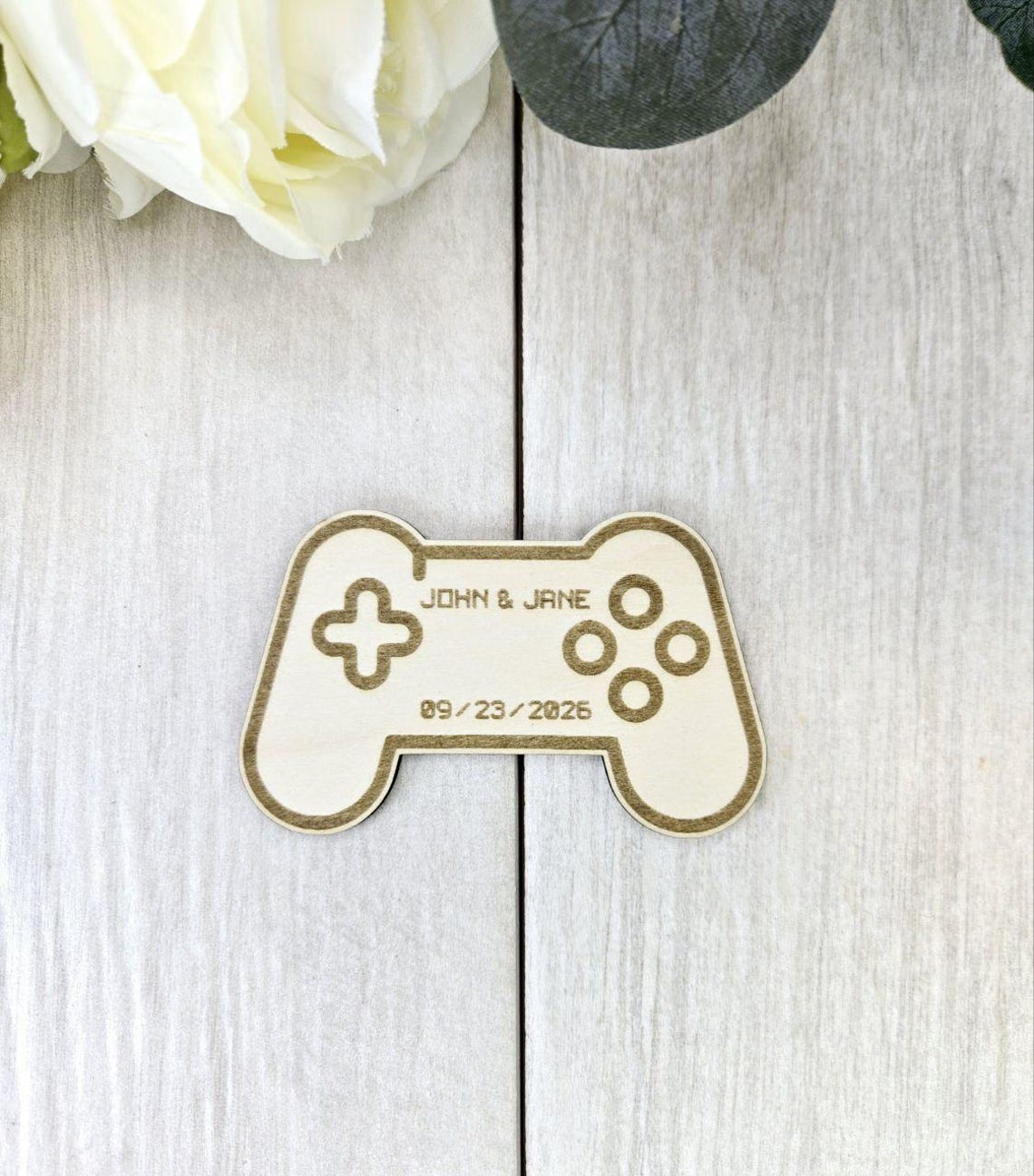 Video Game Save the Date Magnet • Nerdy Gamer Wedding Favors ...