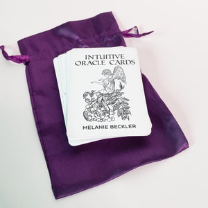 Intuitive Angel Oracle Cards Deck | Higher Self & Angel Messages for ...