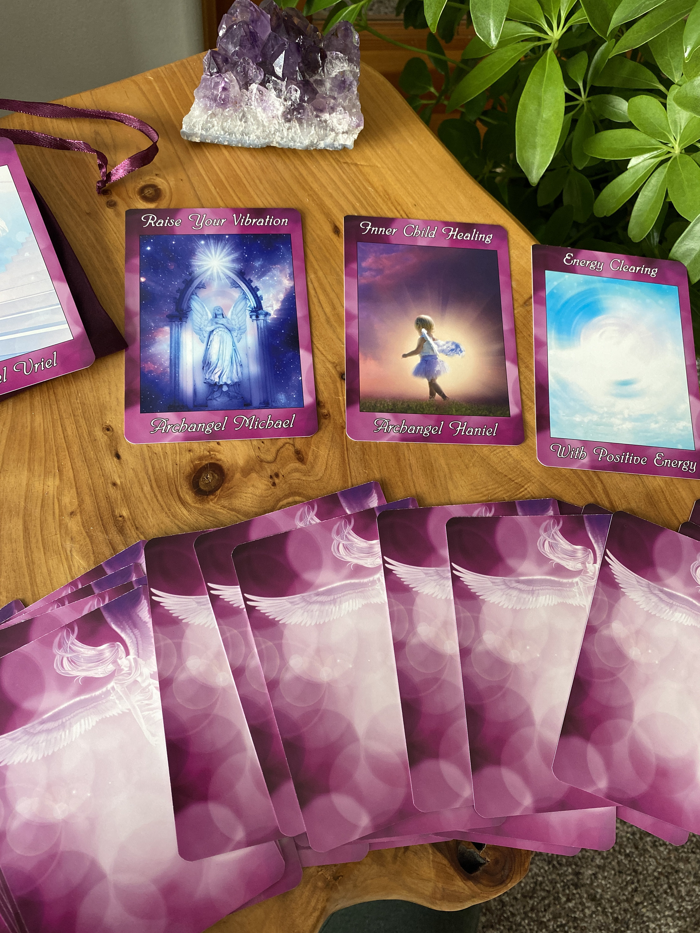 Ask Angels Oracle Cards Deck | Angel Messages for Guidance, Self-love ...