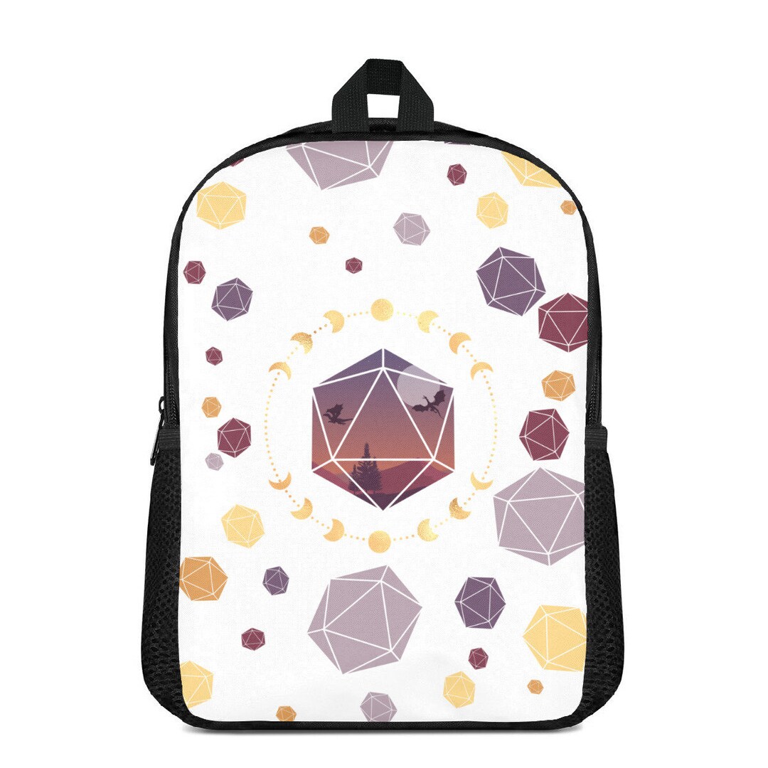 Dnd Dice Bag, Dnd Backpack, Dnd Gifts, DM Gifts, Dnd, School Backpack ...