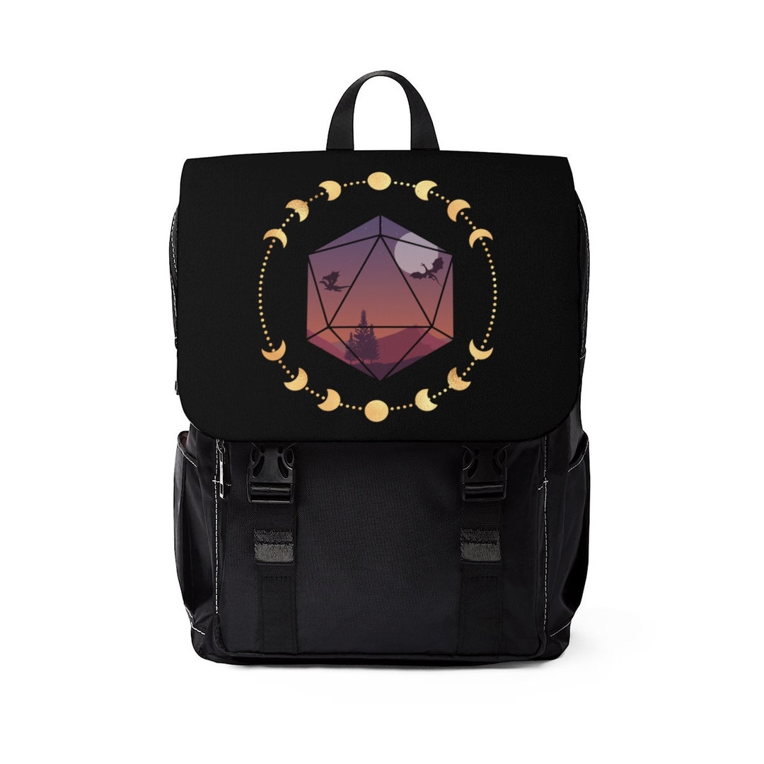 Vintage Shoulder Bag, Dnd Backpack, Dnd Gifts, D20 Dice Gifts, DM Gifts ...