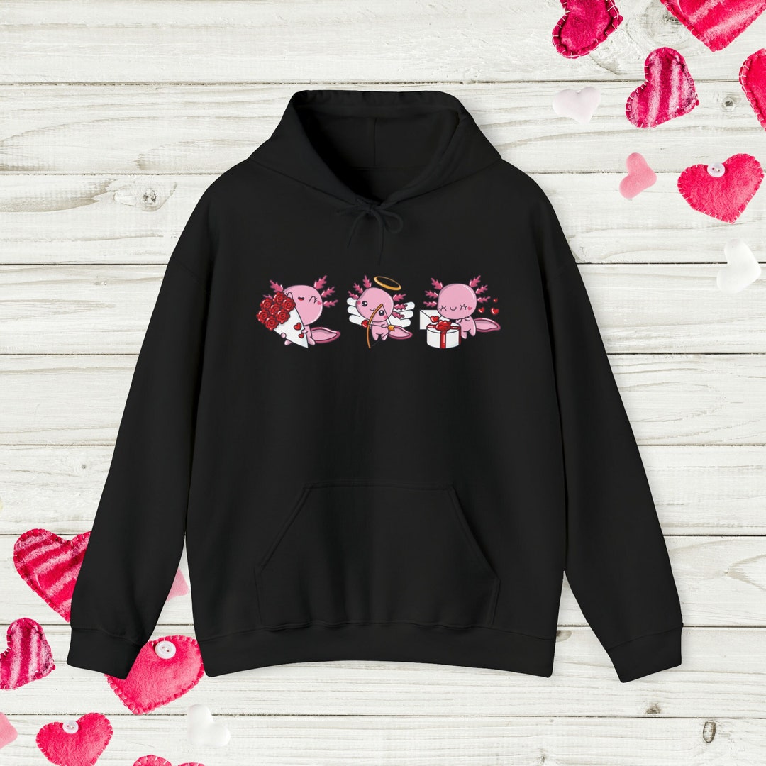 Axolotl Hoodie, Axolotl Clothing, Axolotl, Trendy Hoodie, Gift for Her ...