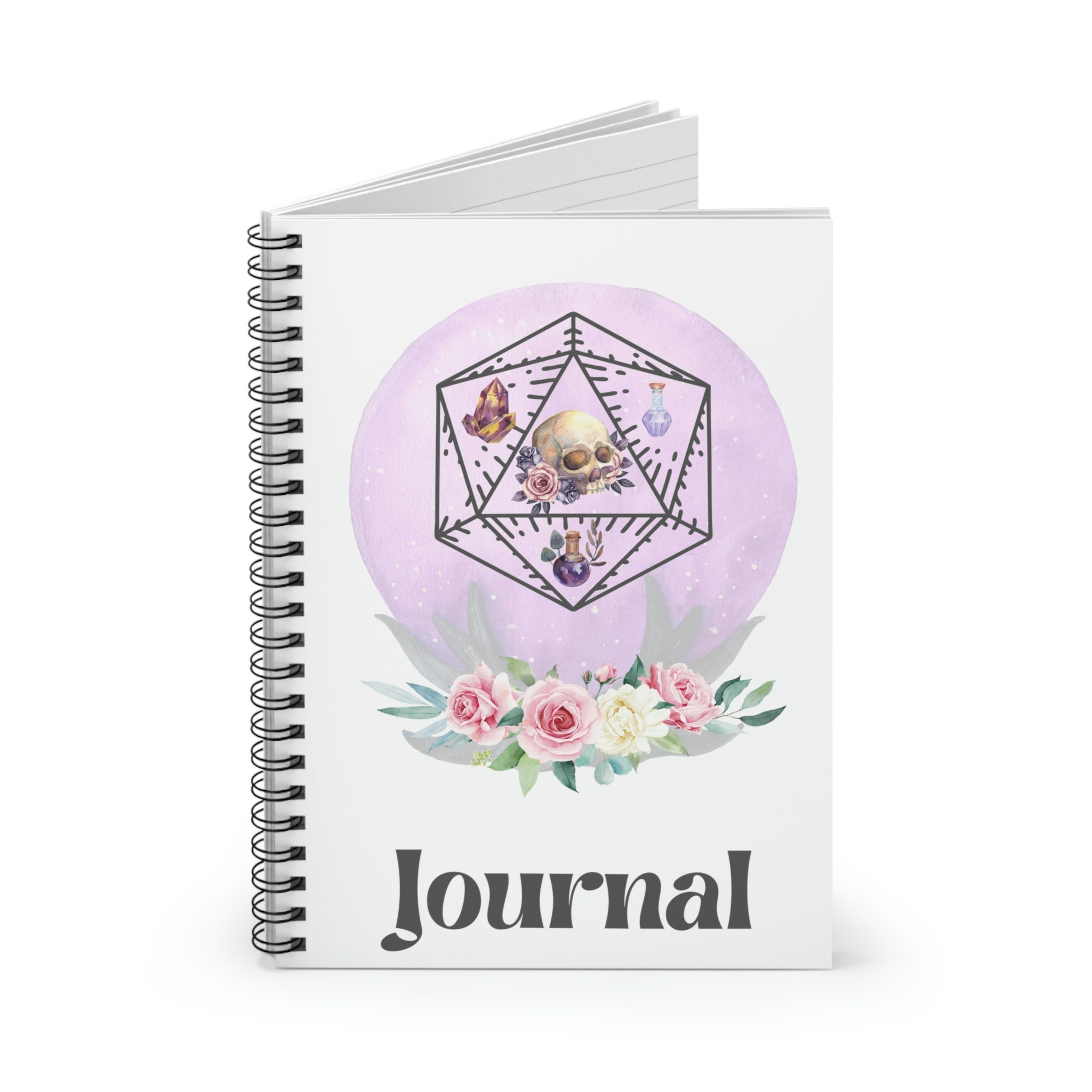 Dnd Journal DND Spiral Journal DND Dice Log Dnd Gifts DM - Etsy
