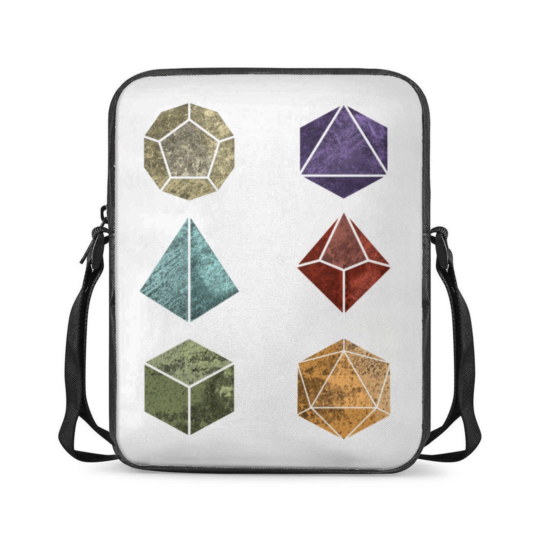 Dnd Messenger Bag, Dnd Dice Bag, Dnd Bag, Messenger Bag, Dnd Satchel ...