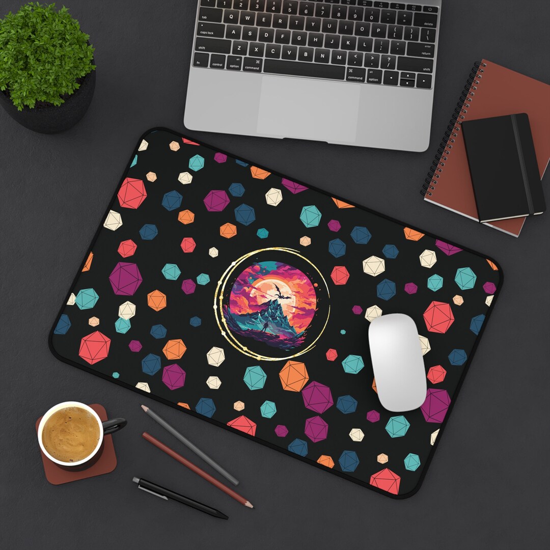 Dnd Desk Mat, Dnd Gifts, DM Gifts, Dnd, Dragon Deskmat, Desk Mat, Dnd ...