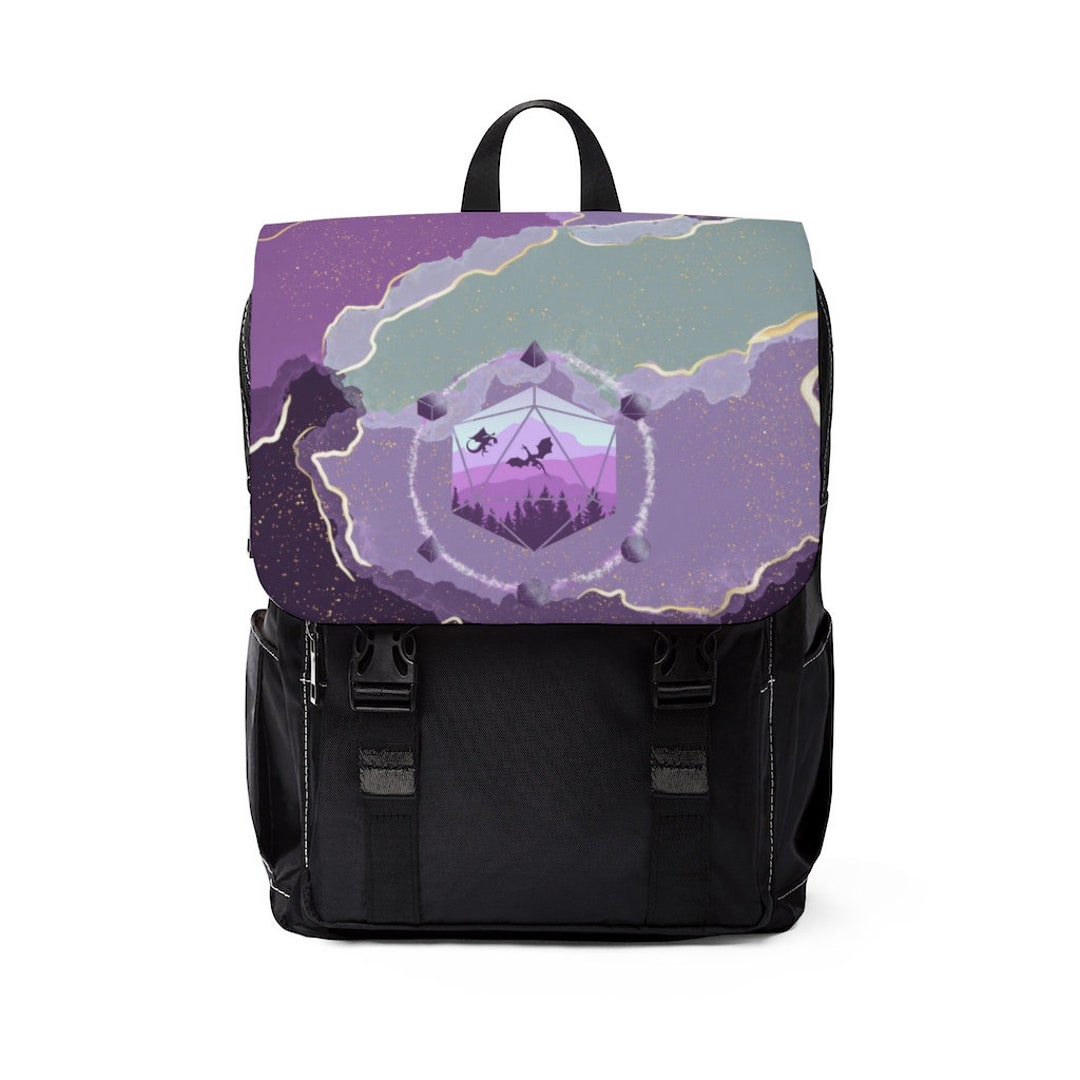 DND Boho Shoulder Bag, Dnd Backpack, Dnd Gift, D20 Dice Gifts, Dice Bag ...