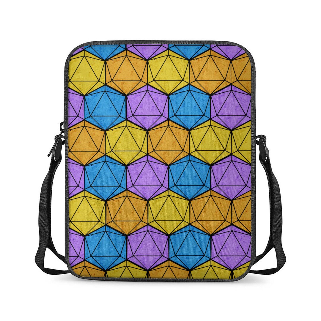 Dnd Messenger Bag, Dnd Dice Bag, Dnd, D20 Dice Gifts, Dnd Gift, DM Gift ...