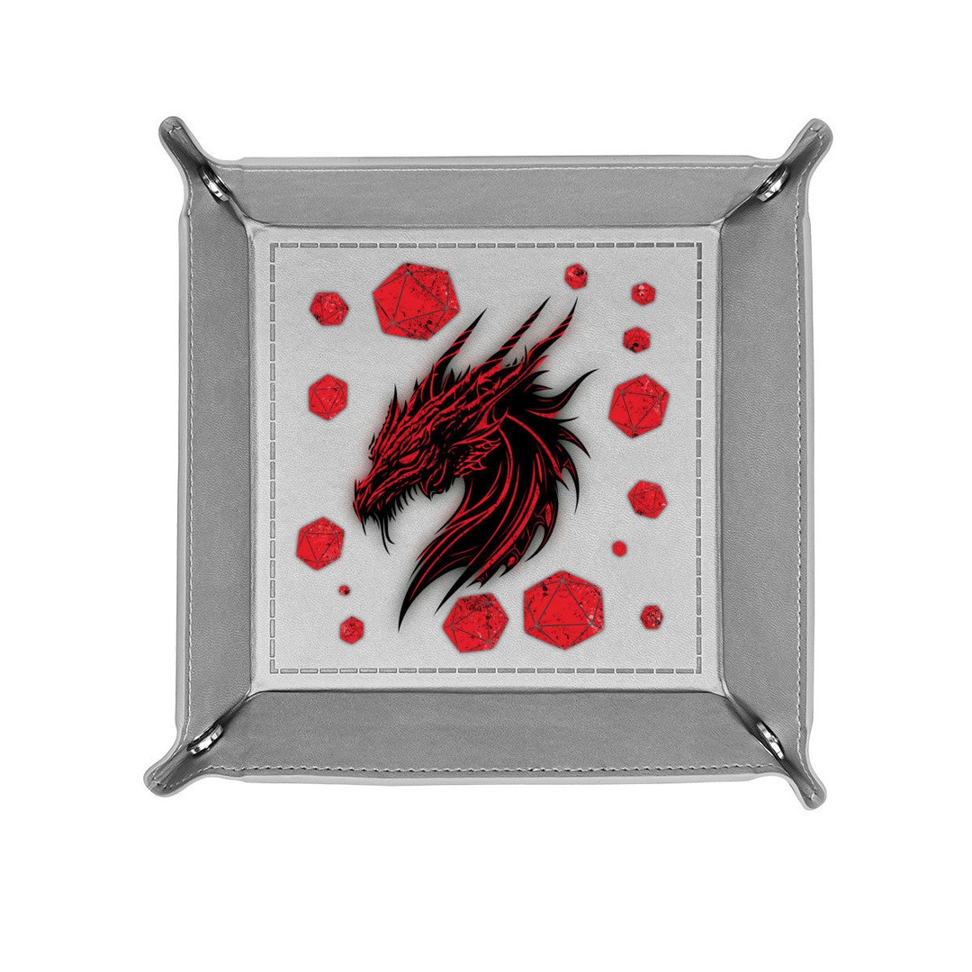 Dnd Dice Tray, Dungeon Master Gift, Dnd Accessories, Unhinged Art ...