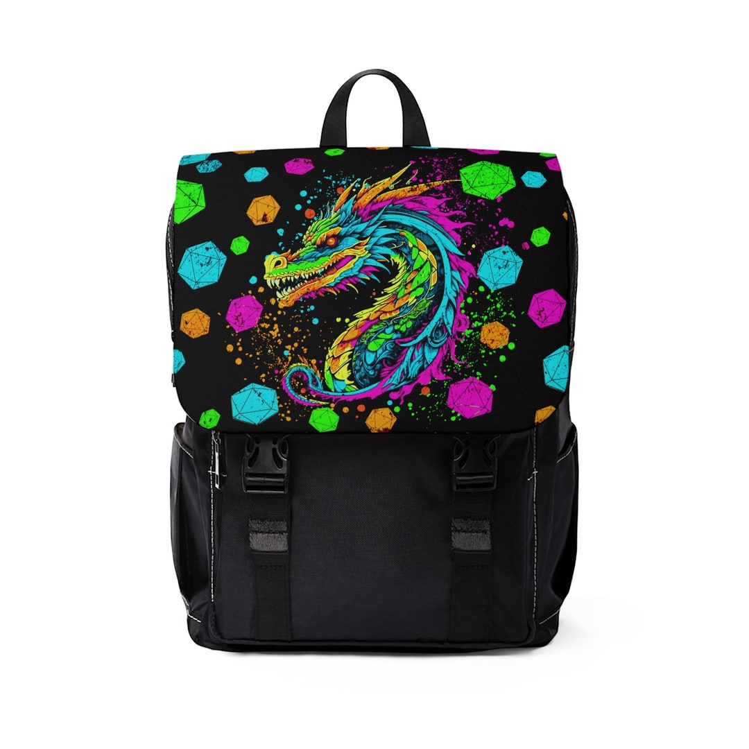 Vintage Dnd Backpack, Canvas Backpack, Laptop Backpack, Mini Backpack ...
