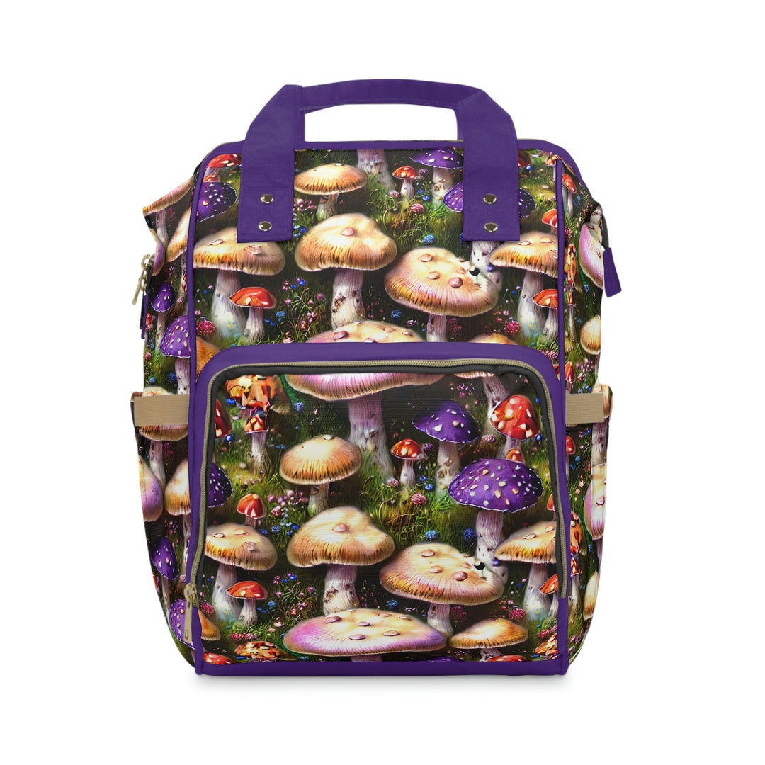 Mushroom Backpack, Boho Bag, Mushroom Bag, Cottagecore Bag, Laptop Bag ...