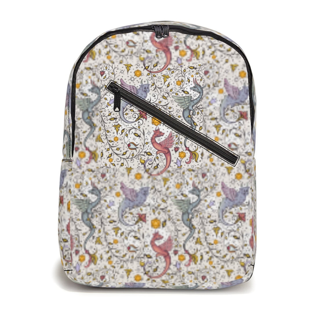 Dnd School Backpack, Dnd Bag, Dnd Dice Bag, Back to School, Dnd, D20 ...