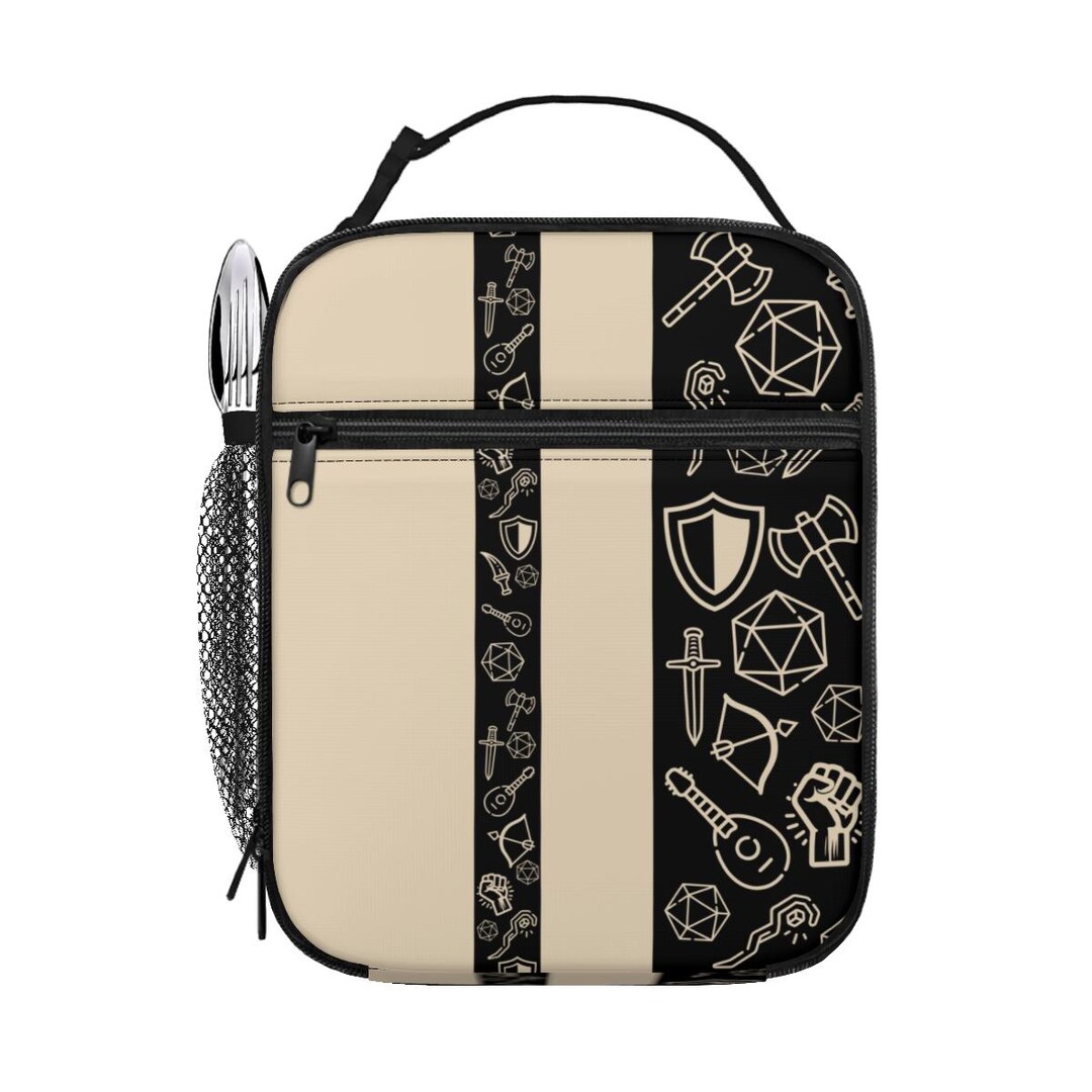 D20 Dice Lunch Bag: Insulated Dnd Travel Bag - Etsy