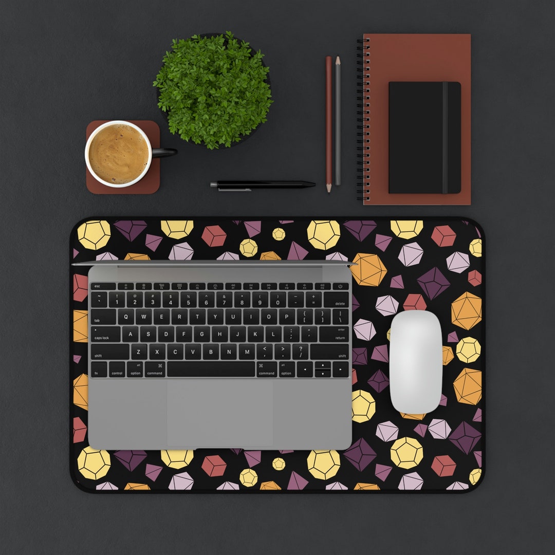 Dnd Desk Mat, Dnd Gift, DM Gift, Dnd, D20 Dice Gifts, Desk Mat, Dnd ...