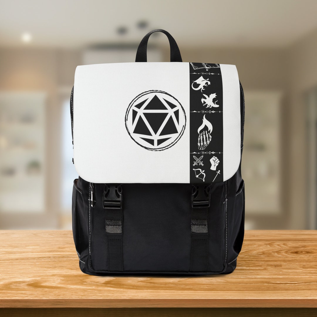 Dnd Backpack, Laptop Backpack, Mini Backpack, Canvas Backpack, School ...