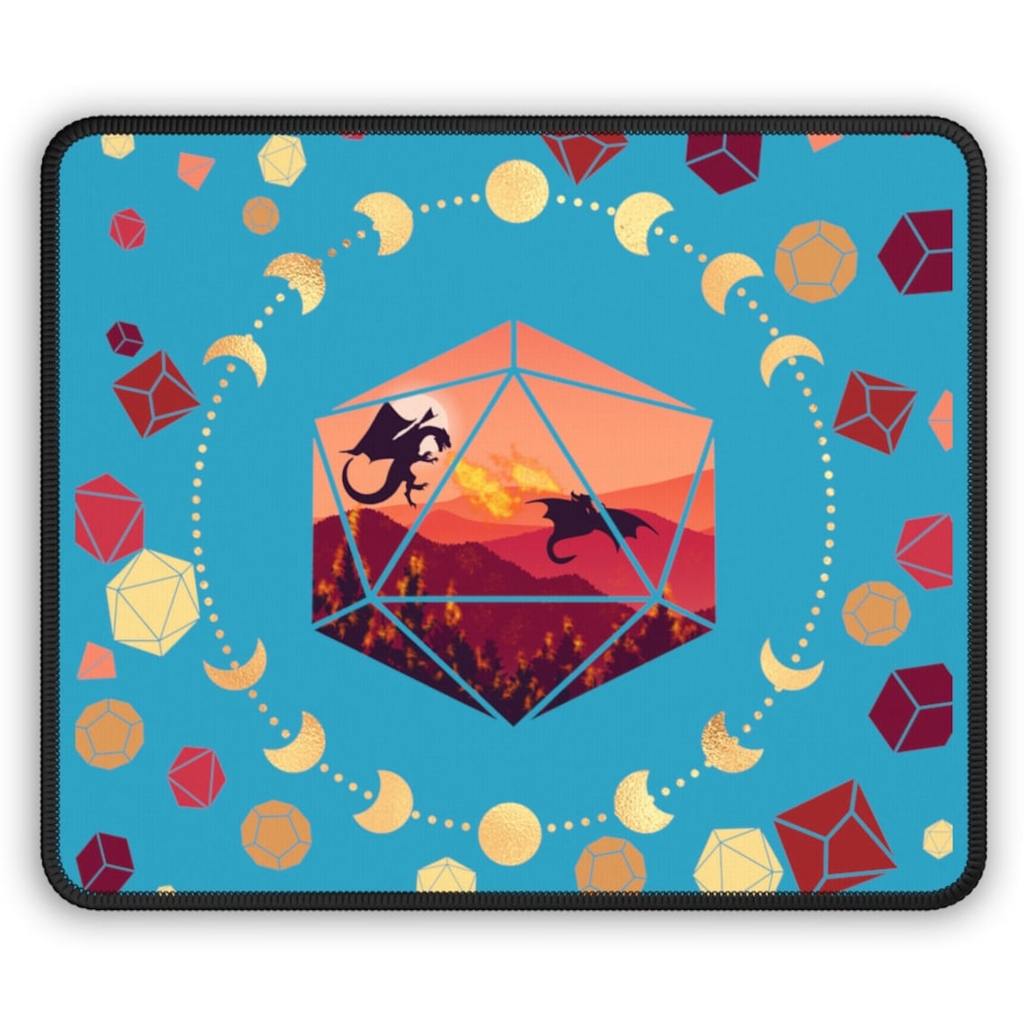 Dnd Mouse Pad Dnd Gaming Pad Dnd Gifts Dnd Dungeons and - Etsy