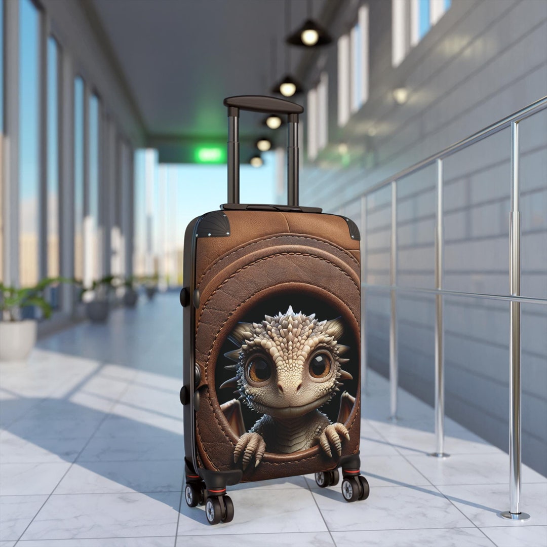Dnd Suitcase, Travel Case, D20 Dice, Hard Shell Luggage, Carry-on Size ...