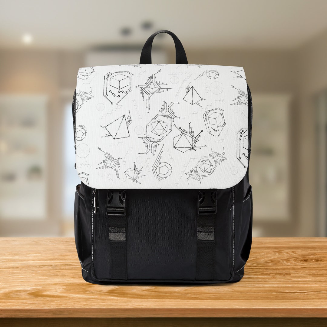 Dnd Backpack, Laptop Backpack, Vintage Backpack, Canvas Backpack ...