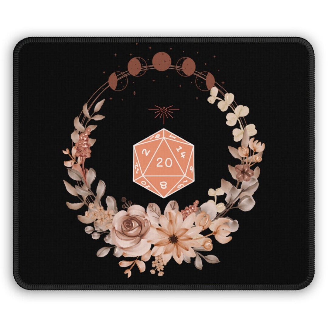 Dnd Mouse Pad, Dnd Gaming Pad, Dnd Gifts, Dnd, D20 Dice Gifts, Mouse ...