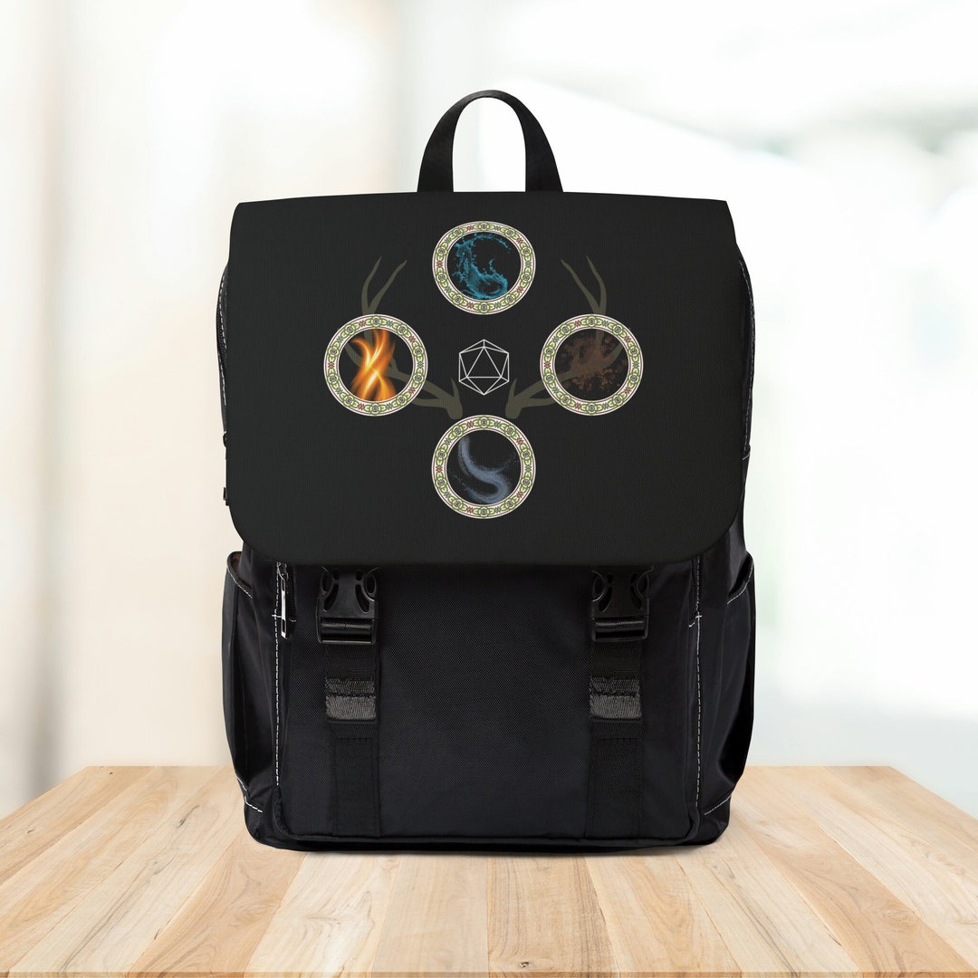 Dnd Backpack, Elements Backpack, Laptop Backpack, Dungeon Master ...