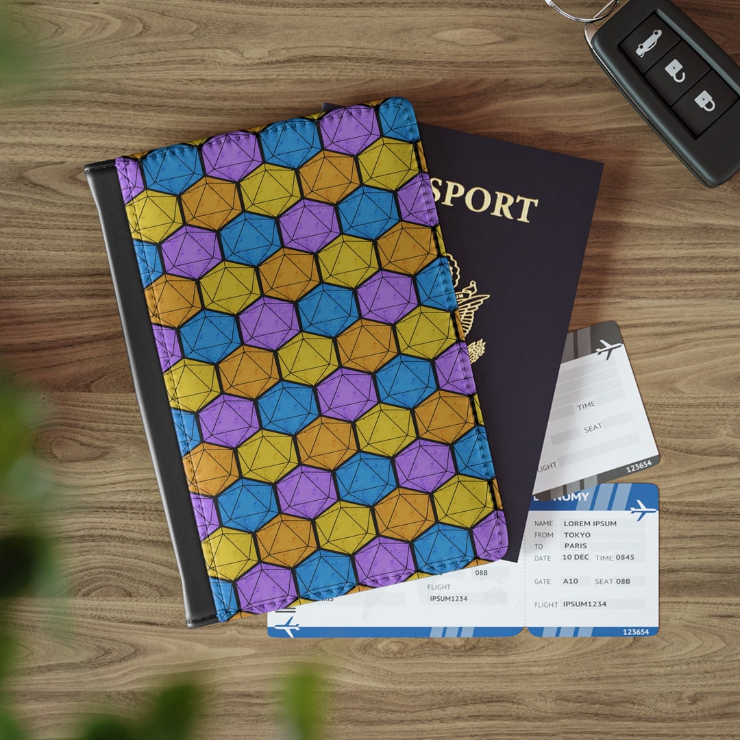 Dnd Passport Cover, Dnd Gifts, Dnd, DM Gifts, Dnd Passport Wallet, DM ...