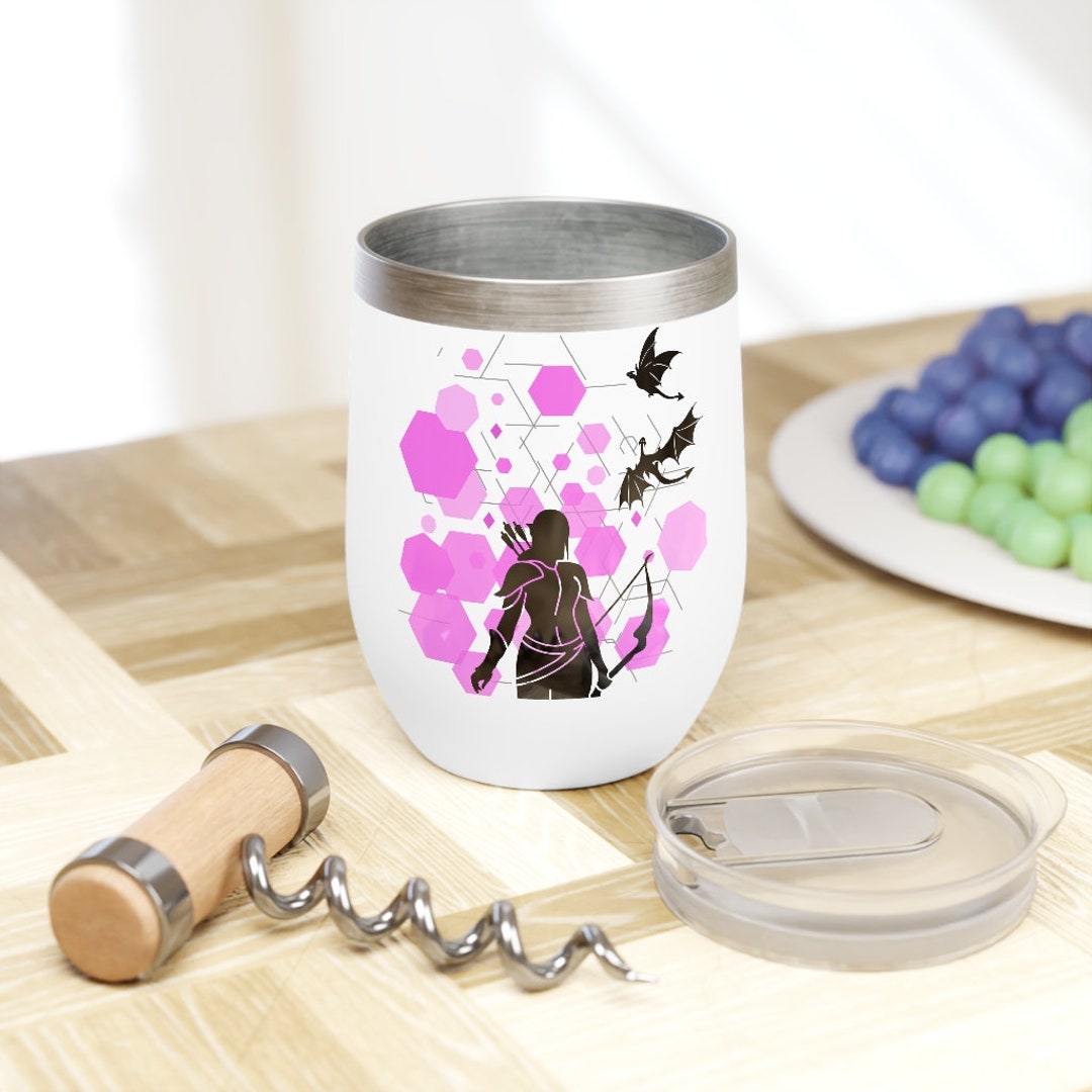 Dnd Wine Tumbler: Ranger & Dragons Stainless Steel Gift - Etsy