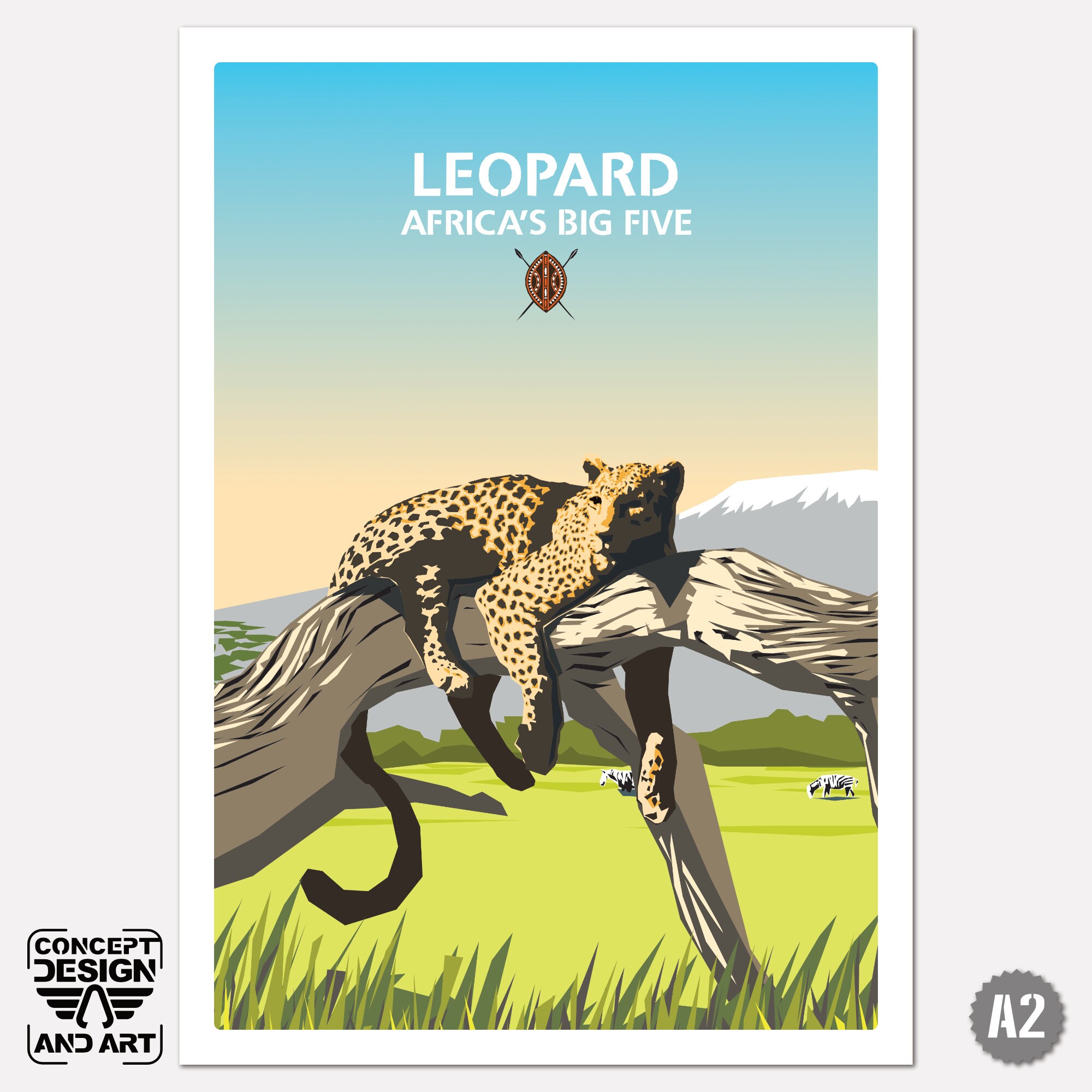 Big Five Prints - Etsy