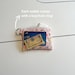 Mini Keychain Wallet / Quilted Wristlet Card Holder / Coin Purse / Cute ...