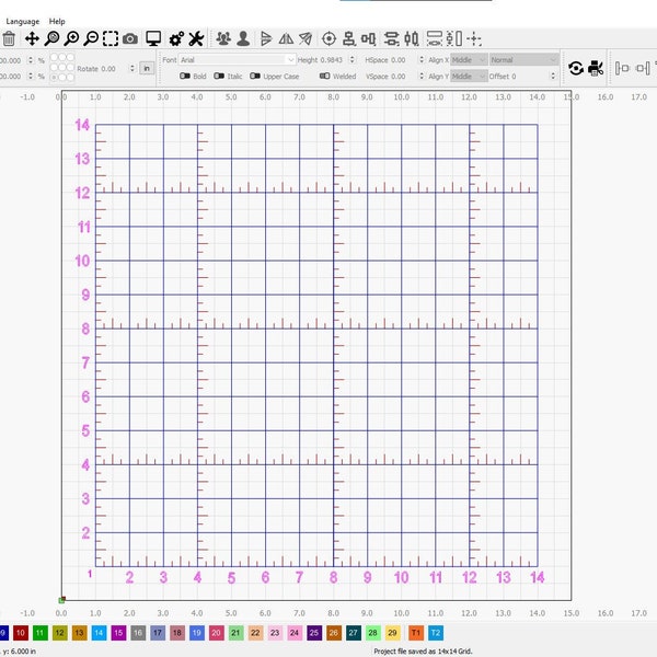 Laser Grid File - Etsy