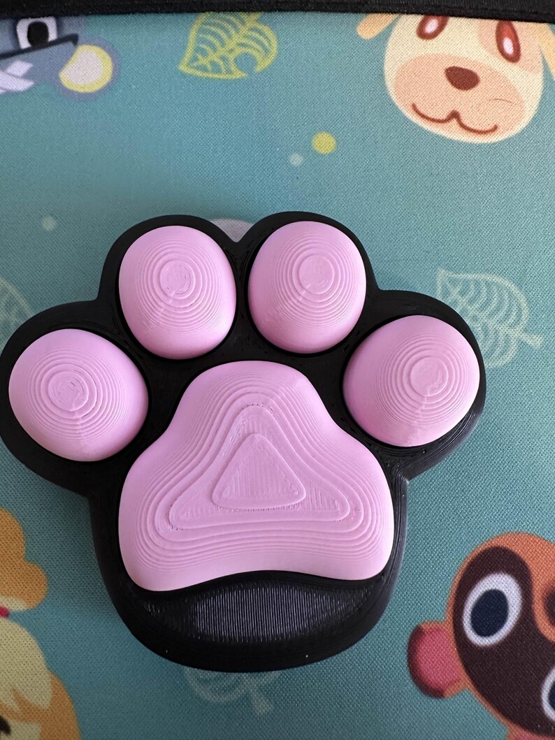 3d Printed Cat Paw Fidget Toy - Etsy