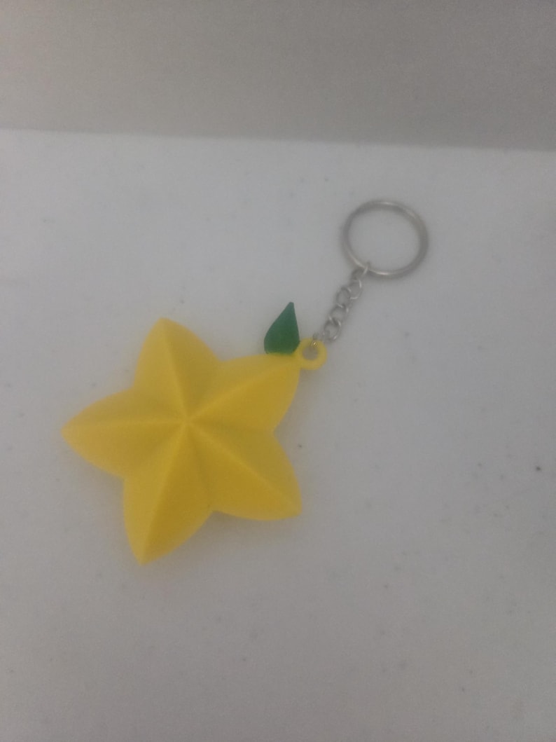 Kingdom Hearts Paopu Fruit Keychain - Etsy