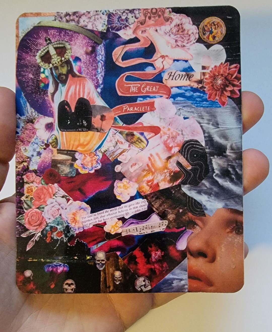 Most Holy Trinity Prayer Card - Etsy