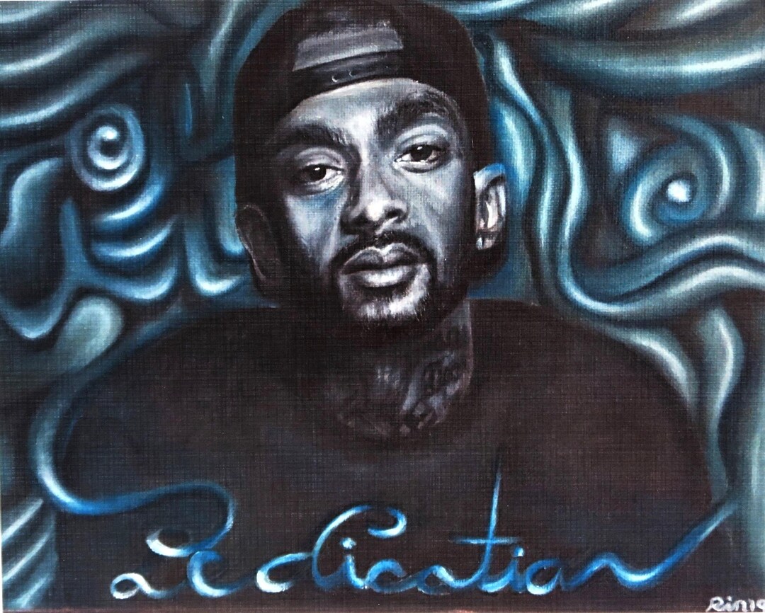 Nipsey Hussle Dedication Print - Etsy