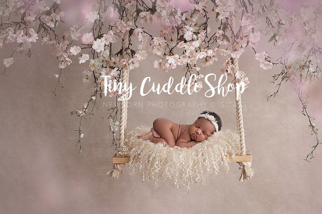 Newborn Digital Swing Background, Newborn Digital Backdrop, Newborn ...