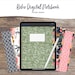 Boho Digital Notebook, 12 Subject Digital Notebook, Goodnotes Notebook ...