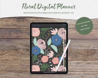 Boho Digital Planner, Goodnotes Planner, iPad Planner, Undated Planner ...