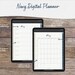 Navy Planner, Undated Digital Planner, Goodnotes Planner, iPad Planner ...