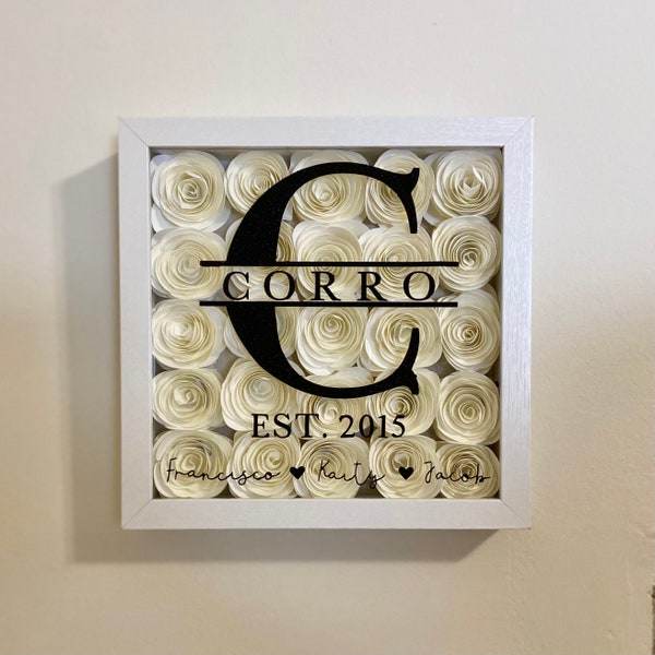 Wedding Shadow Box - Etsy