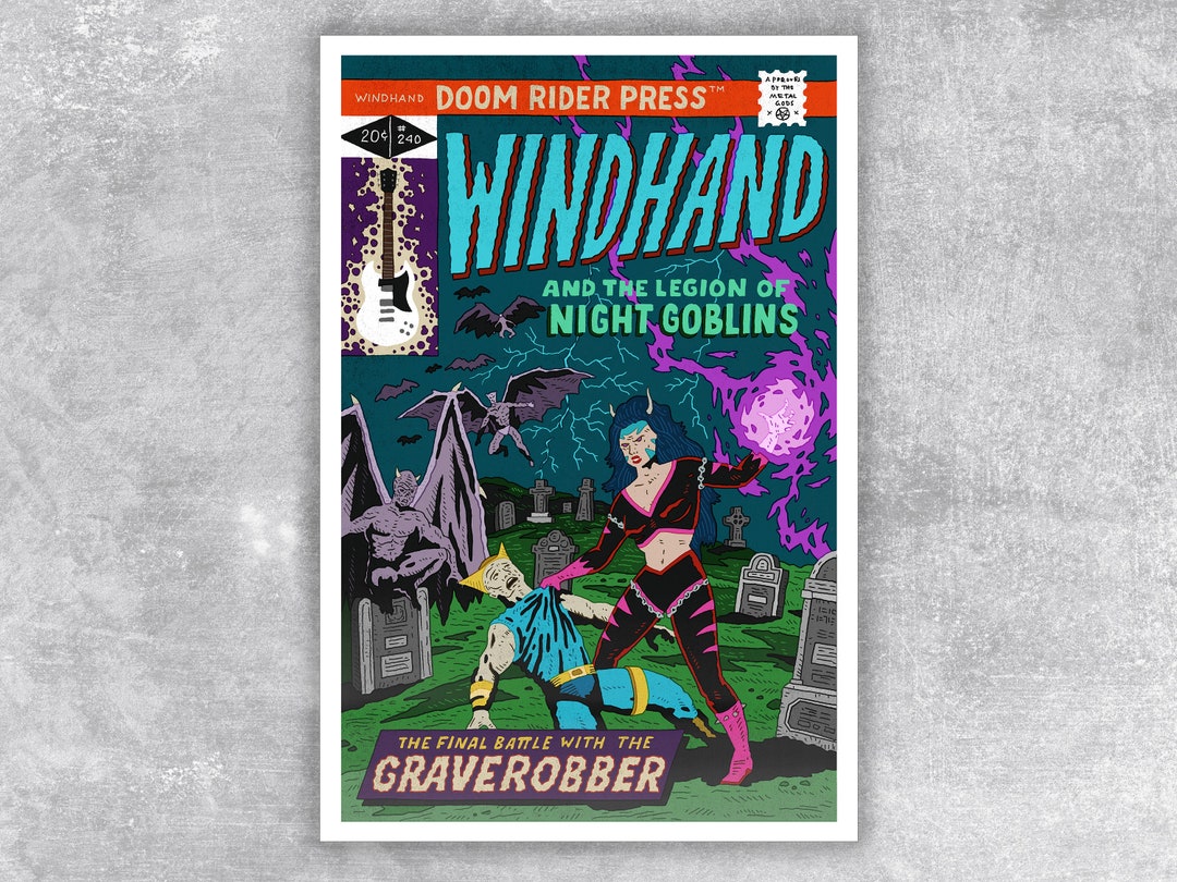 Windhand - Music Art Poster - Etsy