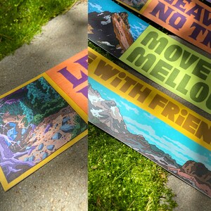 Leave No Trace - Nature Bumper Sticker - Hiking - Exploring the Wild ...
