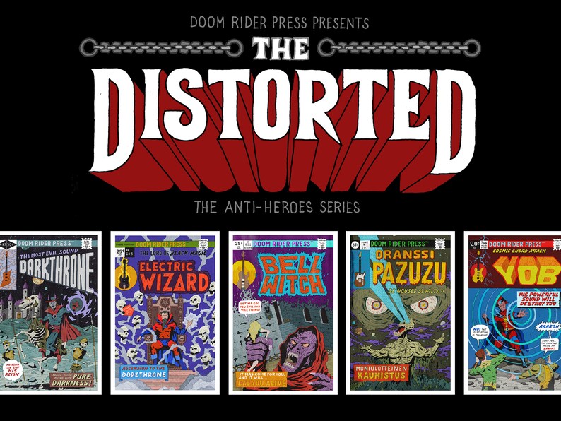 Bongripper Art Poster — A Tribute to the Legendary Stoner Doom Metal ...