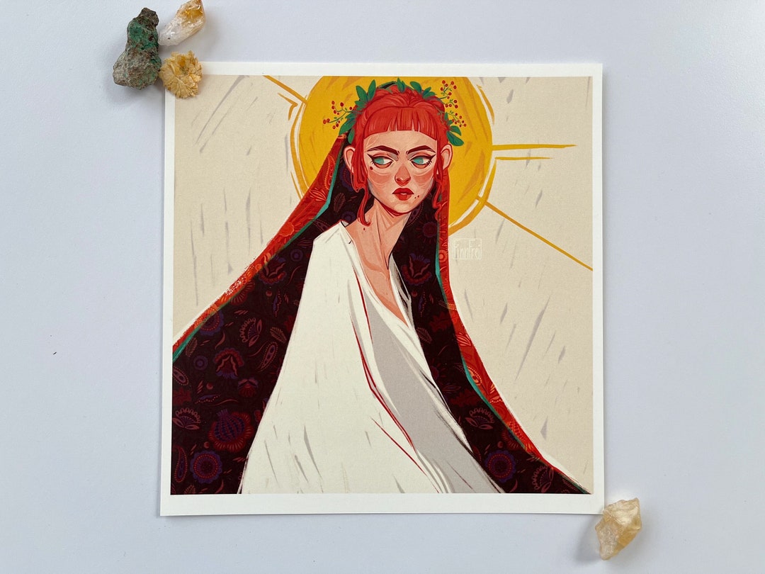 Slavic Art - Wall Art, Home Decor Print, Digital Illustration, Original ...